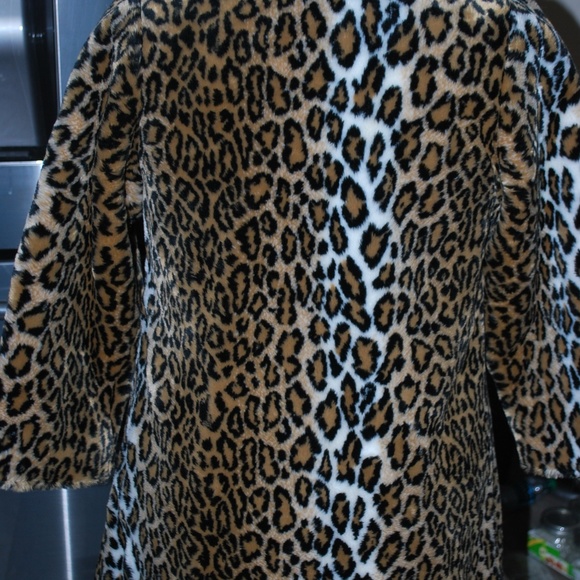 Maria Dionisiou | Jackets & Coats | Maria Dionisiou Leopard Print Faux ...